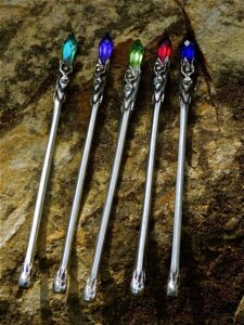 Goddess Power Wand ~ colored -W32C - Willowroot Wands